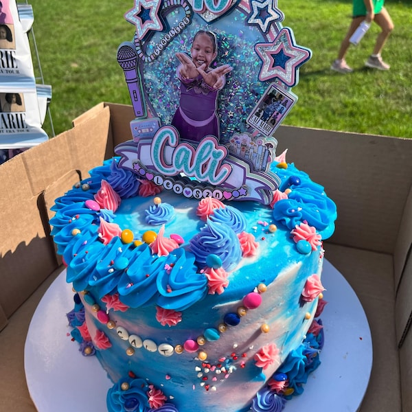 Four Ever Sweet Cake Topper 4 Ever Sweet Donut Theme Cake Topper Donut ...