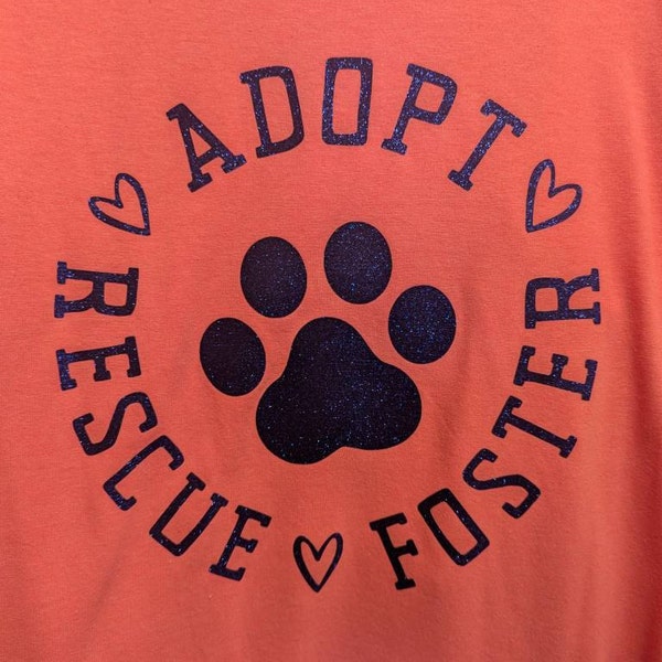 Rescue Adopt Foster SVG, Dogs SVG, Dog Lover Svg, Animal Shelter PNG - Etsy