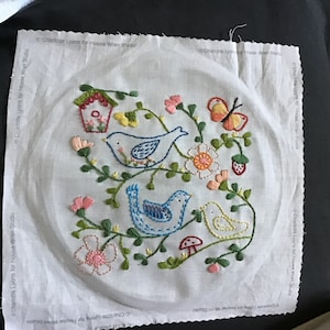 Barney Park Stitching Sampler - Etsy