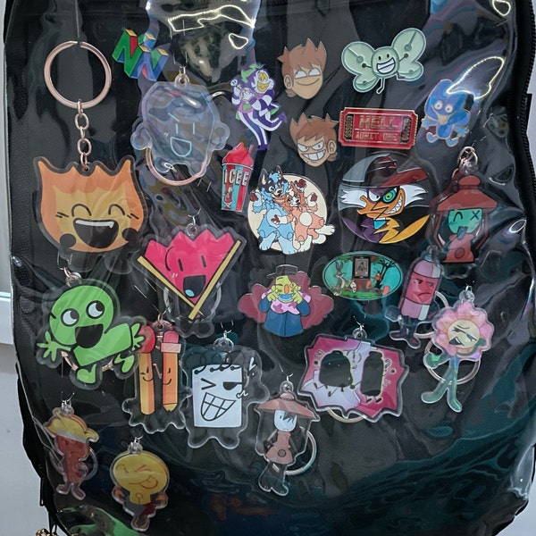 Bryce HFJONE - Acrylic / Holographic Keychain - Object Show - Etsy