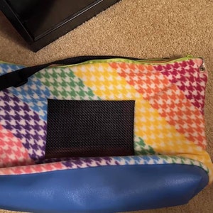 Snuggle Ball Pit Large Fleece Reversible Hanging Pouch, 4 Detachable ...