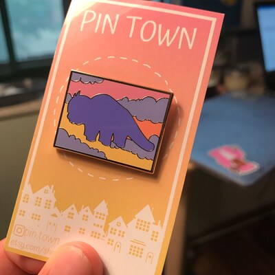 Sunset Appa Enamel Pin - Etsy