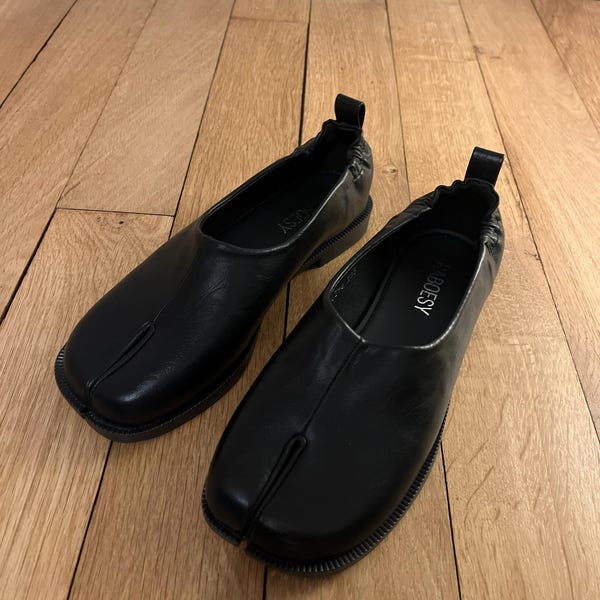 Women Eco Friendly Split Toe Tabi Ballet Flats | Vintage Foldable Tabis ...