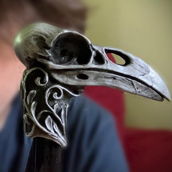 Spectral Hand Wall Plaque, Large Version, Blood Red, Resin Victorian ...