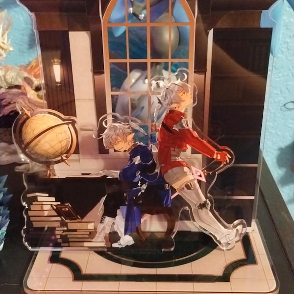 FFXIV Emet-selch Acrylic Standee - Large Multi Layered Display Piece - Etsy