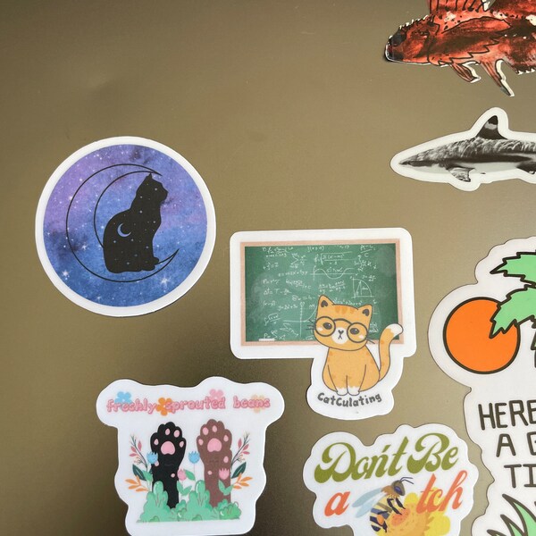 Cute Conversation Heart Sticker Pack Water Resistant Valentines Day ...