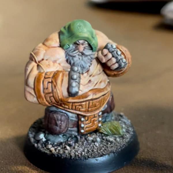 Dwarf Monk - Miniature for Dungeons & Dragons, Tabletop RPG - Etsy