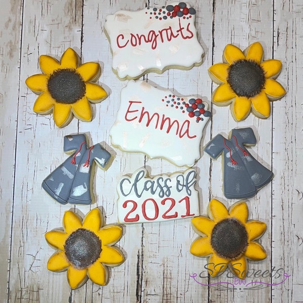 Class of or Graduation Year Cookie Cutter and Fondant Cutter and Clay ...