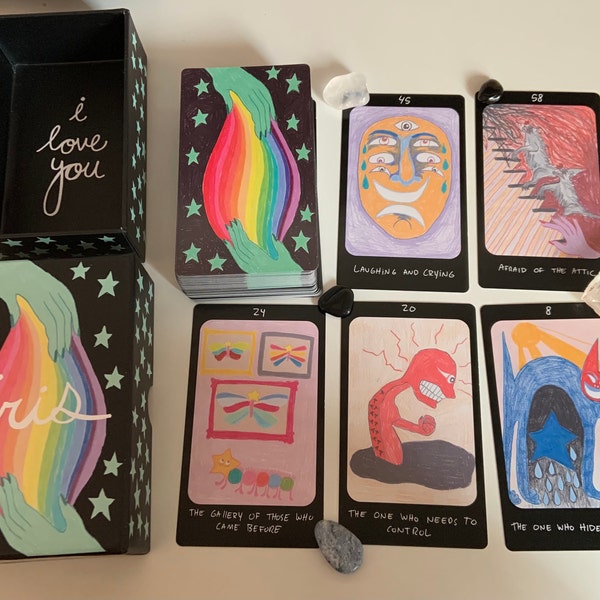 IRIS 78 Card Oracle Deck - Etsy