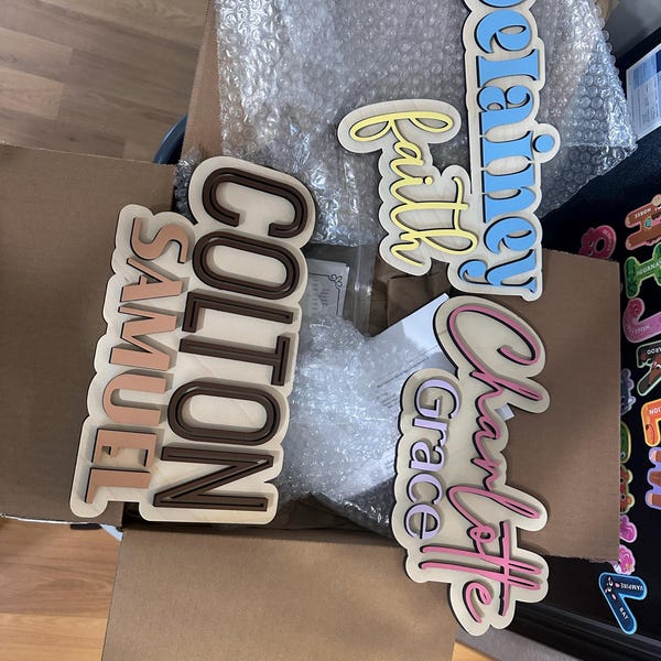 Small Anything Better Font | Cursive Cute Letters | Laser Cut Letters ...