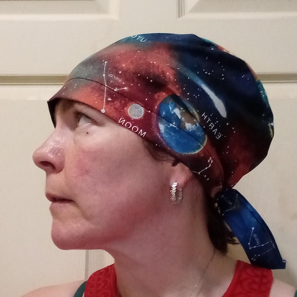 Surgical Cap SEWING PATTERN No Elastic PDF, Mens Scrub Cap Sewing ...