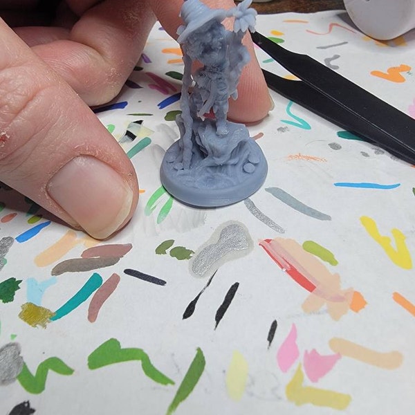 False Hydra Mini Dnd Miniature Hydra False Hydra Monster Mini 75mm Mini ...