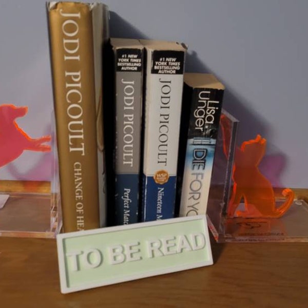 To Be Read | Library Sign | Street Sign | Book Sign | Bookish Decor ...