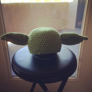 Yoda Hat PDF Pattern Sizes NB-Adult | Etsy