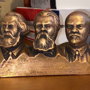 Soviet Russian Communist LEON TROTSKY Bust Statue | Etsy