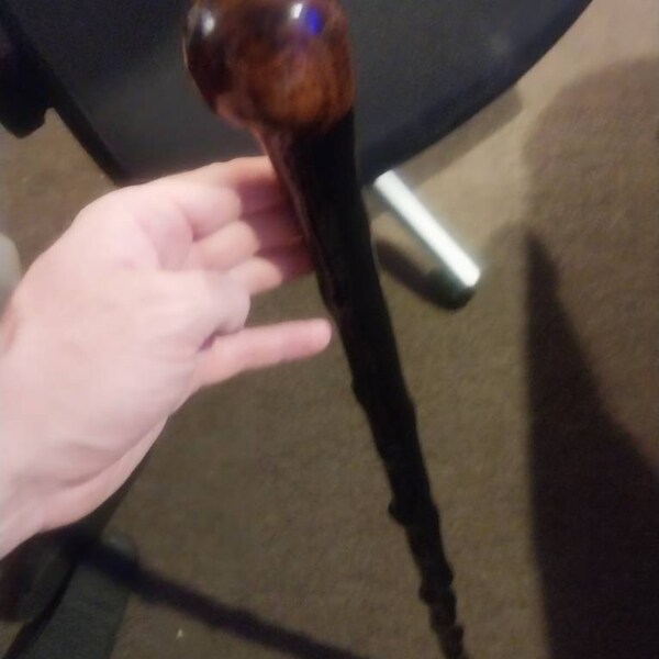A Stout Irish Blackthorn Walking Stick With 3 Coats of Tung Oil ...