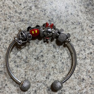 Authentic New Pandora Orange Tropical Flower Murano Beautiful - Etsy