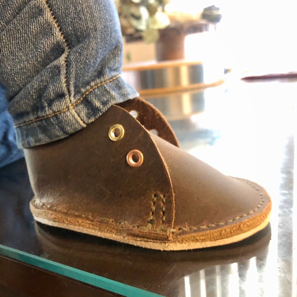 Baby Shoe Pattern to Make Baby Chukka Shoes. Get These Baby Boots ...