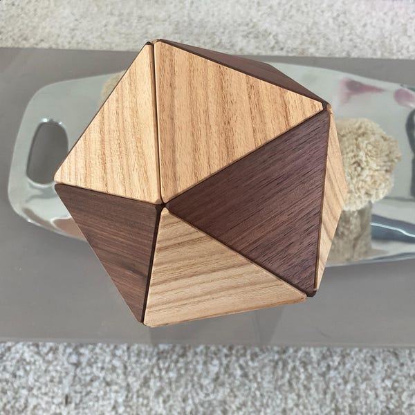 Soccer Ball Puzzle Truncated Icosahedron - Etsy