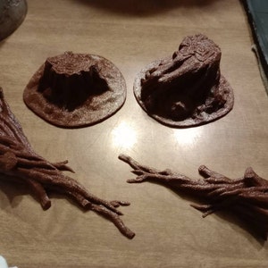 Gnarly Tree Stumps and Logs 15mm 28mm 32mm Winterdale Clorehaven Goblin ...