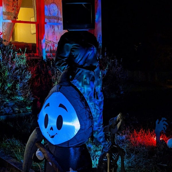 Synth Head Base Fursuit Head Protogen-style SCI-FI Furry D.I.Y Cosplay ...