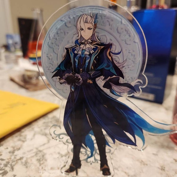 Genshin Impact Advent Calendar Mysterybox Keychain Badge Pin Jewelry ...