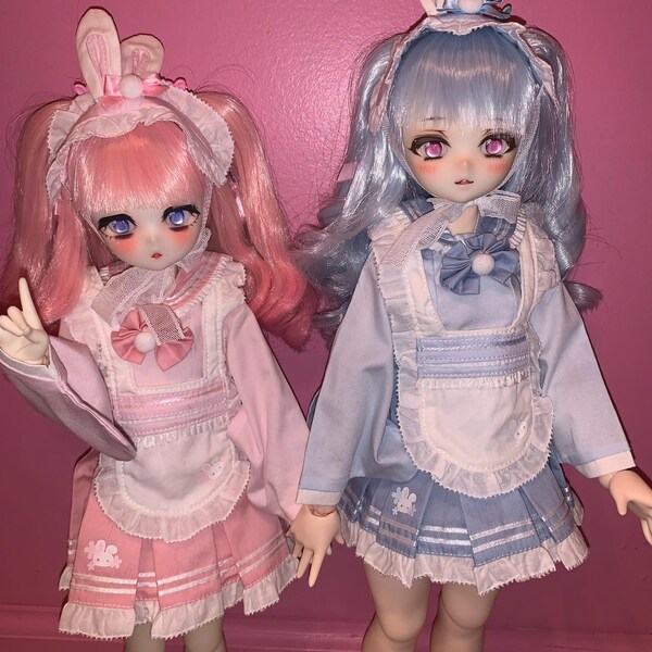 BJD Doll Wig for Volks SD DD Dollfie Dolls 9-10 Inch 8-9 Inch 7-8 Inch ...