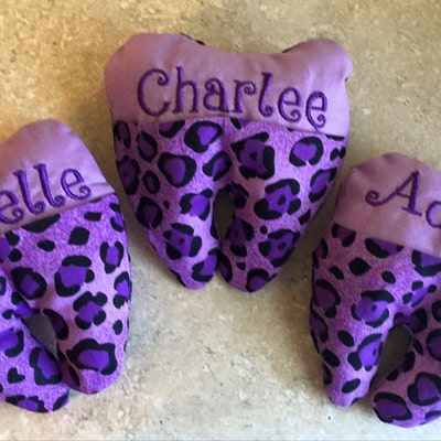 DIGITAL ITEM: ITH Tooth Shaped Pillow With Pocket Embroidery Design 4 ...