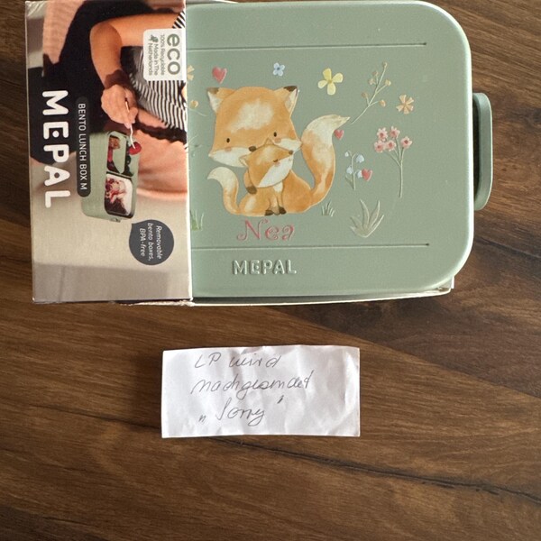 Mepal Take a Break Personalized Lunch Box With Compartments ...