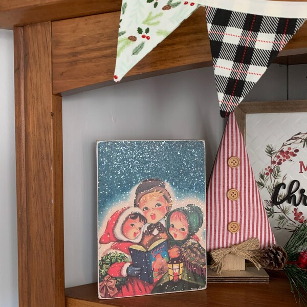 Handmade Vintage Style Christmas Standees - Etsy