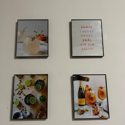 CHEERS in Different Languages, Printable Cheers Wall Art, Bar Cart Print, Bar Wall Art,sante,cin ...