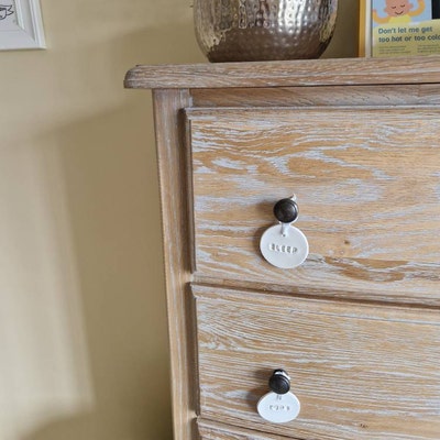 Personalised Keepsake Clay Place Names Wedding Favour Name Tags Clay ...