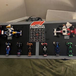 Formula 1 Racing Logo Sign – 3D Printed Wall Decor With Hanger Holes ...