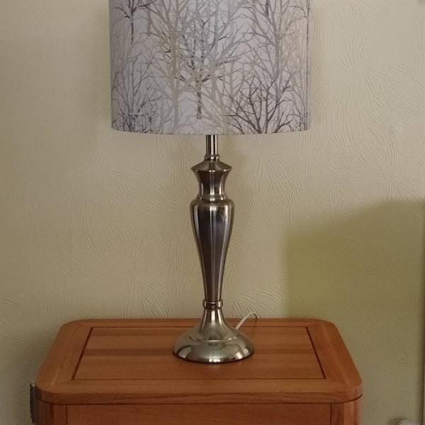 Fibre Naturelle Bolderwood Rufus Tree Lampshade, Table Lamp, Pendant ...