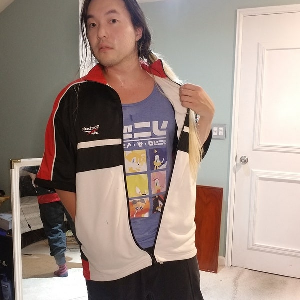 Old School Track Jacket Blue | Men's Vintage 2000s Y2K Tracksuit Top ...