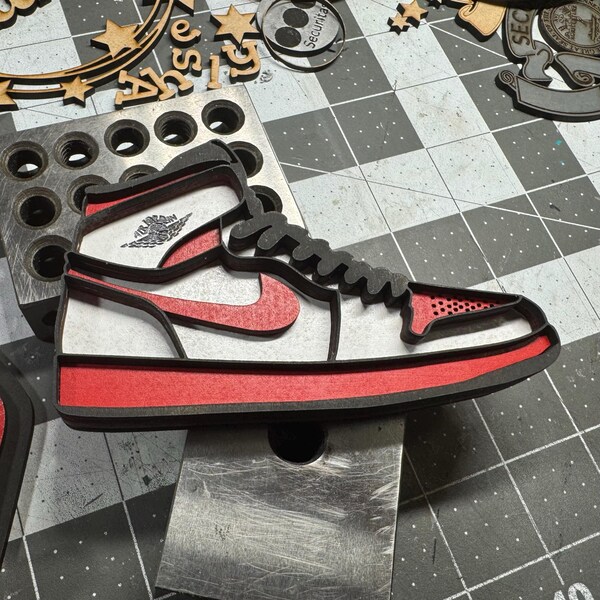 Dunk Raspberry Svg, Layered Design Sneakers, Gymnastic Sneakers Svg ...