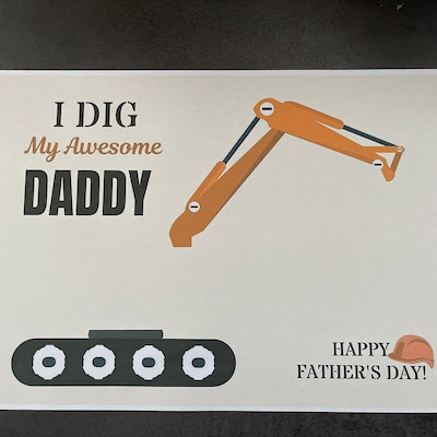 Handprint Art Craft for Dad Daddy Grandpa Fathers Day Printable I Dig ...