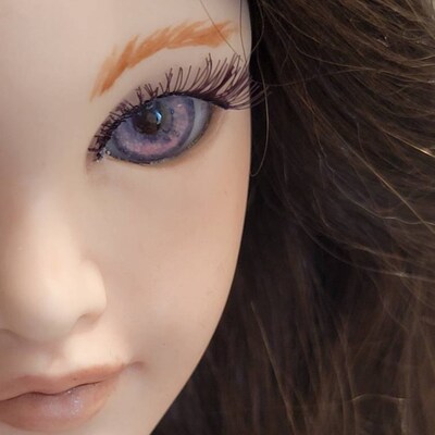 Doll Eyelashes, Toy Eyelashes, Black Lashes, Amigurumi Eyelashes, Baby ...