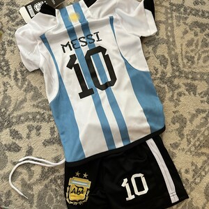 Argentina Soccer Kids Messi Uniforms - Etsy