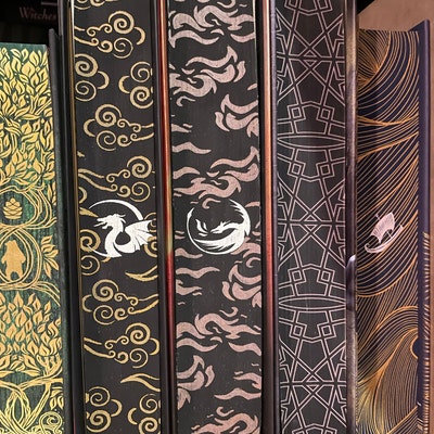 Powerless Sprayed and Stenciled Edges - Etsy