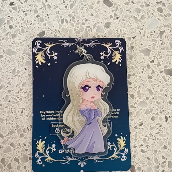 Keychains Non Disney Princesses Acrylic Charms Cute Gifts Heroines ...