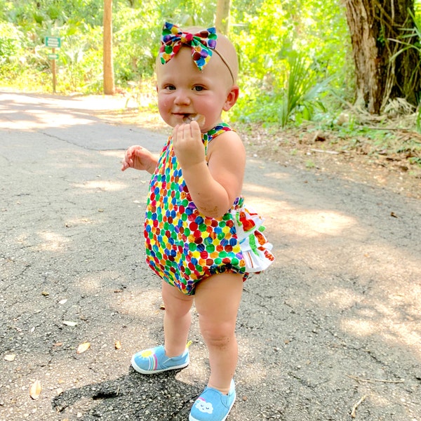 Baby Ruffled Romper PDF Sewing Pattern – Instant Download - Etsy