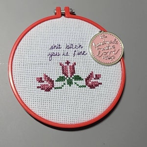 It's Mental Illness Innit Cross Stitch Pattern Mental | Etsy