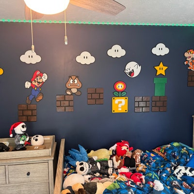 Cloud Mario Bros. Wooden Display - Etsy