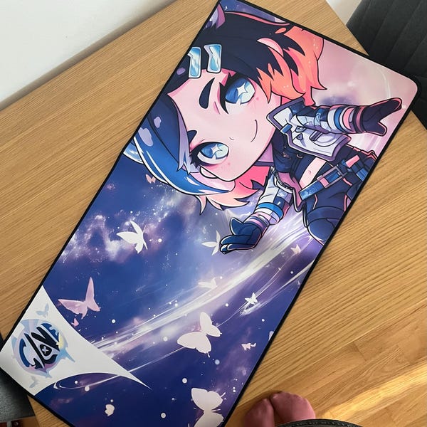 Chibi Clove Valorant Desk Mat: Adorable Gaming Decor - Etsy