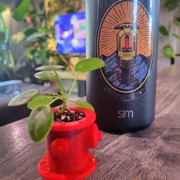 Fire Hydrant Succulent Planter | Home Decor | Modern Planter | 3D ...