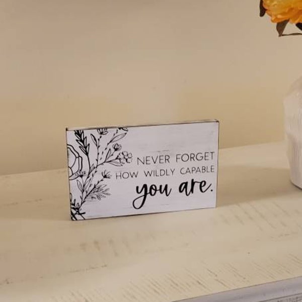 Scripture of the Week Framed Wood Sign, Memory Verse Wall Art ...