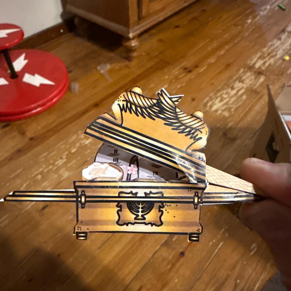 Ark of the Covenant Craft for Kids, DIY Interactive Bible Craft Inside ...