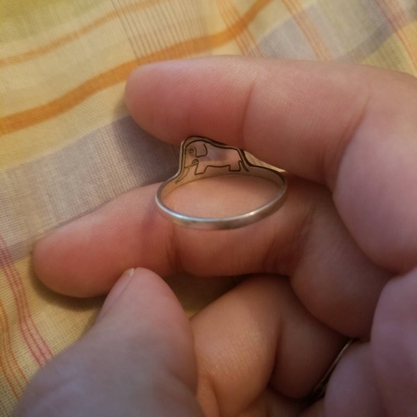 The Little Prince Silver Ring, Hidden Elephant Ring, A Hat or a Boa ...