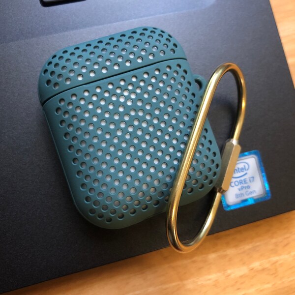 Mesh Matte Green AirPod Case, Airpods Keychain Case, AirPod Pro Case ...